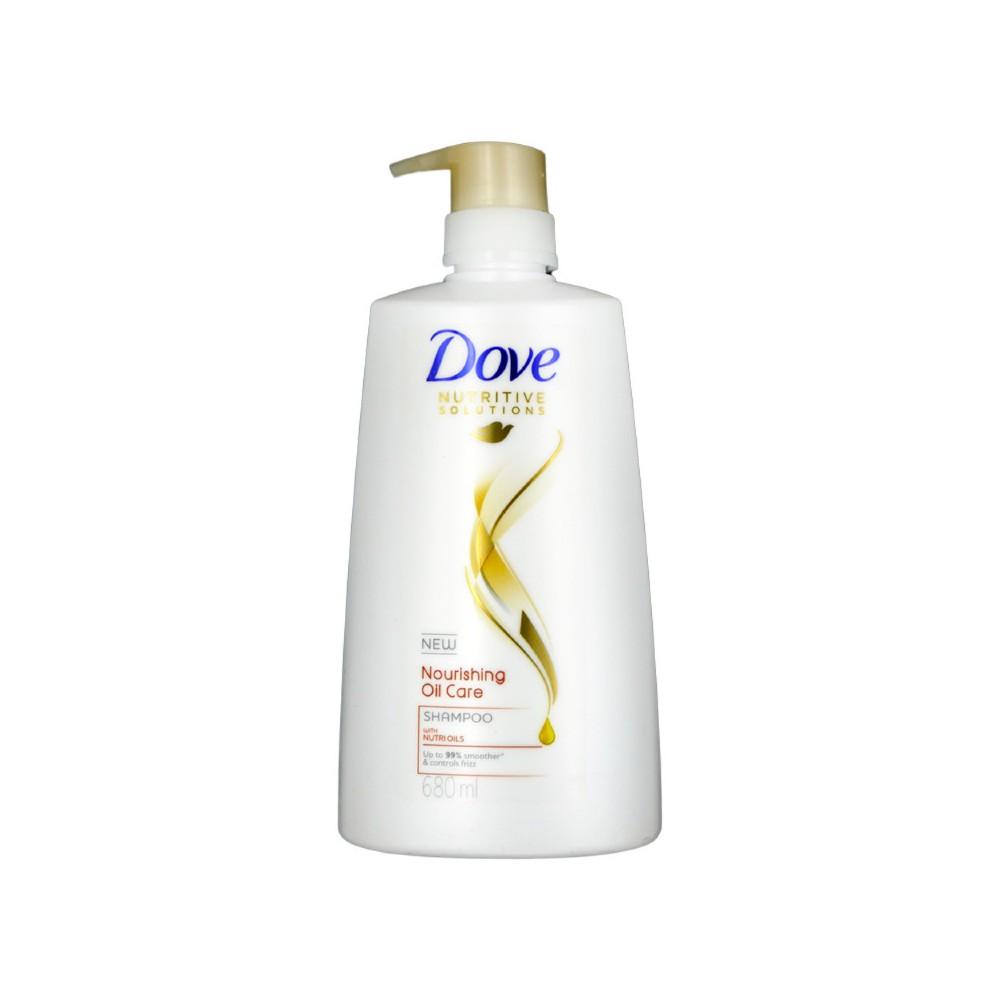 Dove Nourishing Oil Care Shampoo 680ml - Glow Body and Beauty