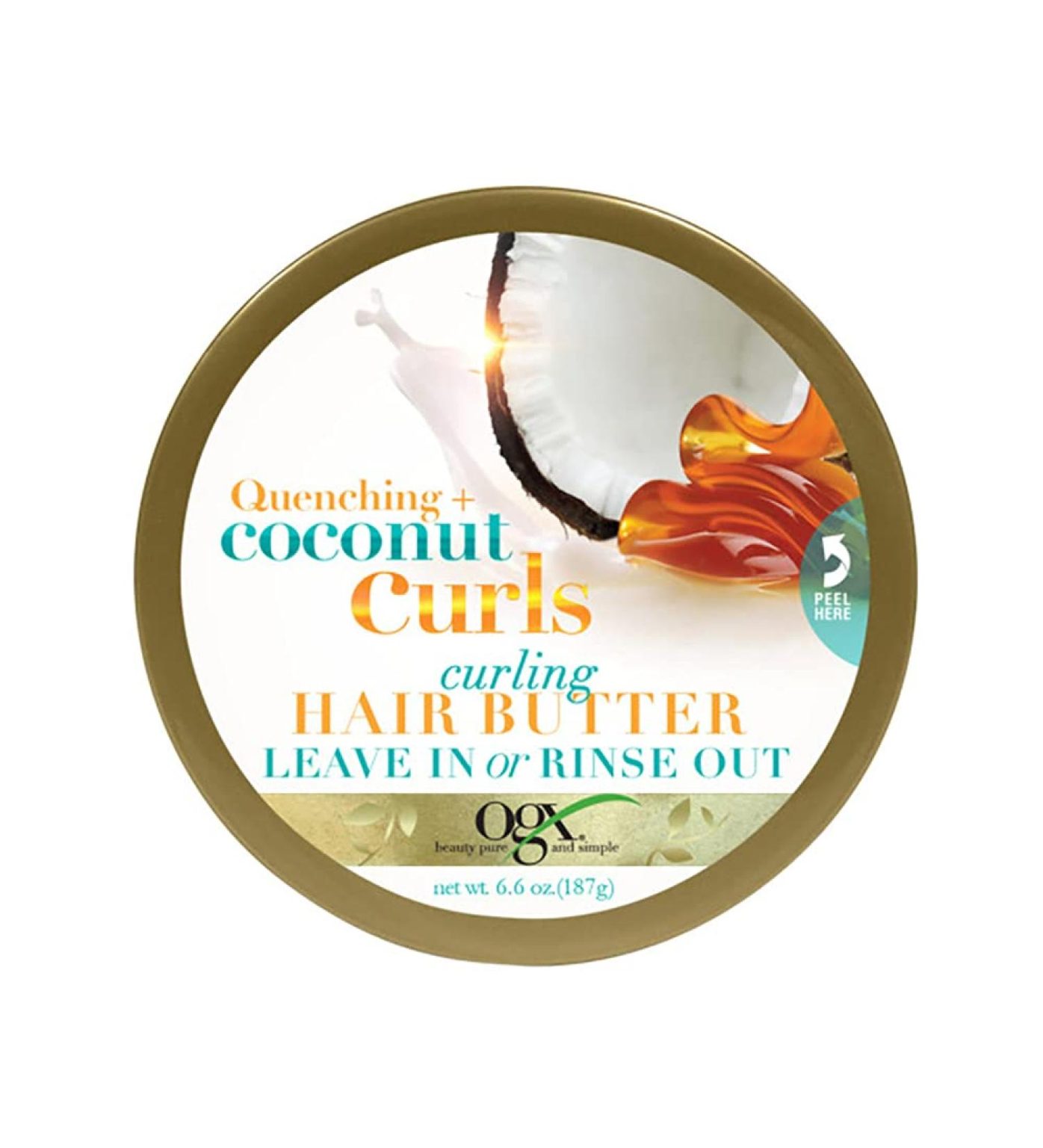 OGX Coconut Curls Curling Hair Butter 187g - Glow Body and Beauty