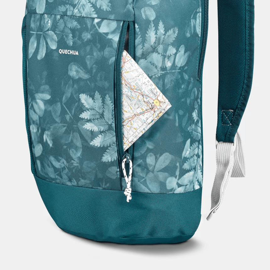 QUECHUA 10L Backpack - Arpenaz NH100 Cyan - Glow Body and Beauty