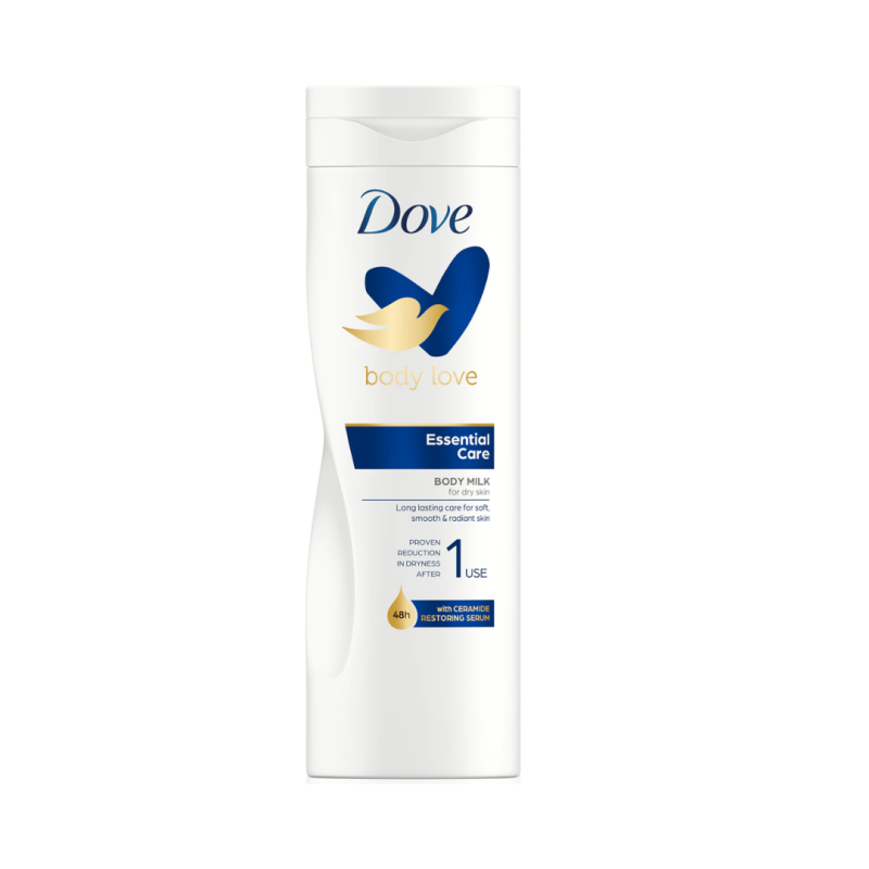 Dove Essential Care Body Lotion 400ml - Glow Body and Beauty